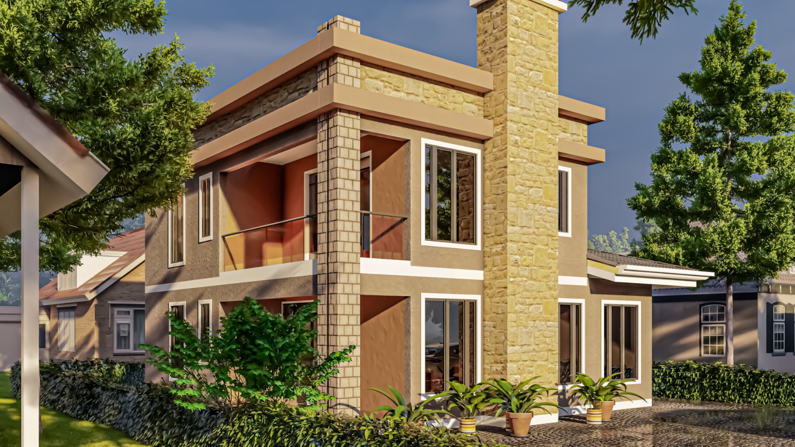 Maisonette Building Plan in Kenya - Puchtek Supplies And Construction ...