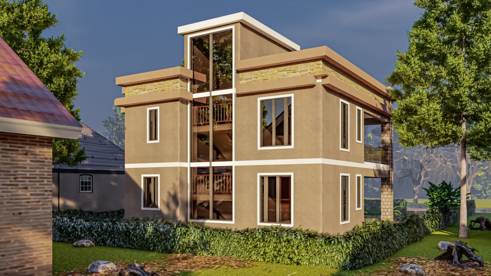 Maisonette Building Plan in Kenya - Puchtek Supplies And Construction ...